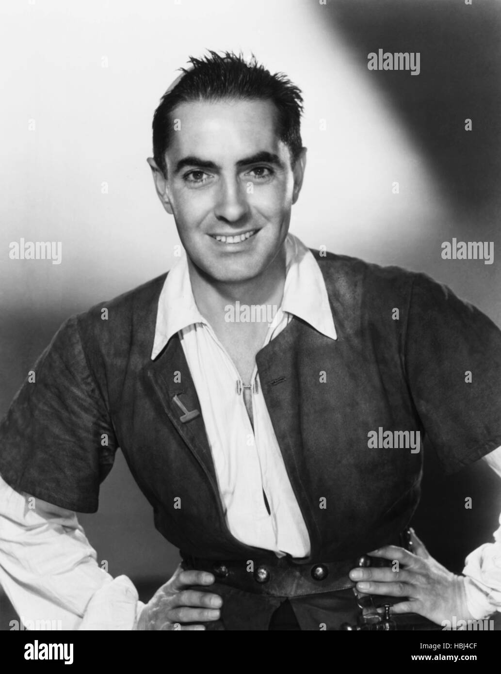 The black rose tyrone power Stockfotos und -bilder Kaufen - Alamy