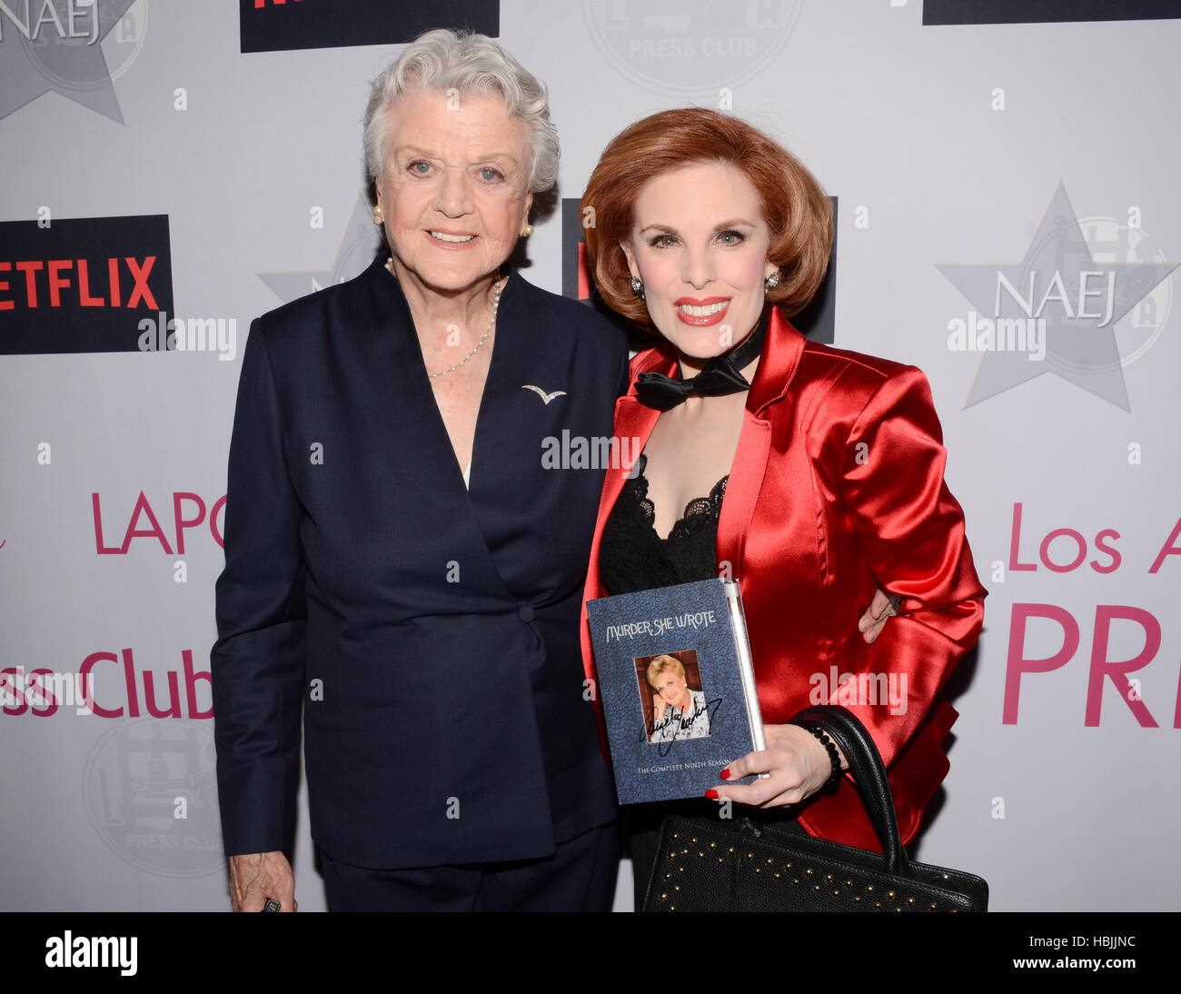 Angela Lansbury besucht The Los Angeles Presse ehrt Angela Lansbury ...