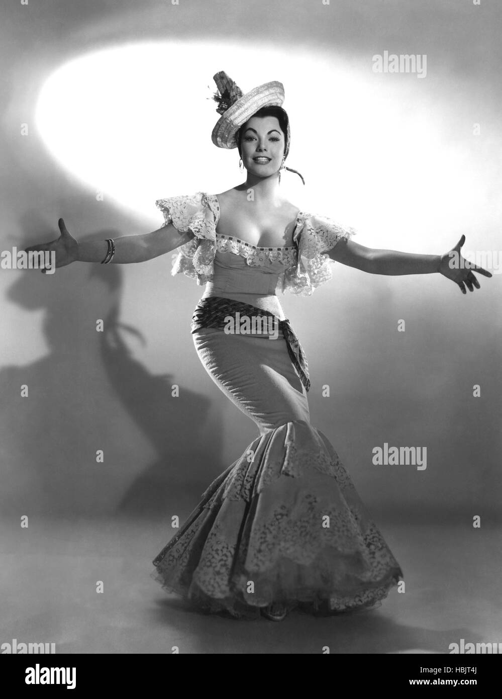 BOP GIRL GOES CALYPSO, (aka BOP GIRL), Judy Tyler, 1957 Stockfotografie ...