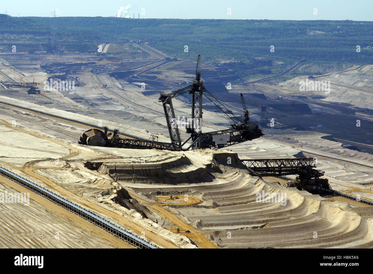 Braunkohle Abbau Stockfotos und -bilder Kaufen - Alamy