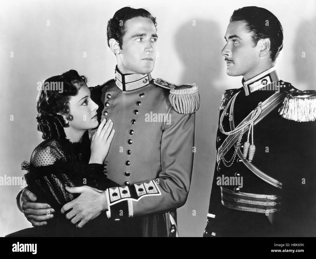 Die CHARGE OF THE LIGHT BRIGADE, von links: Olivia de Havilland, Patric ...