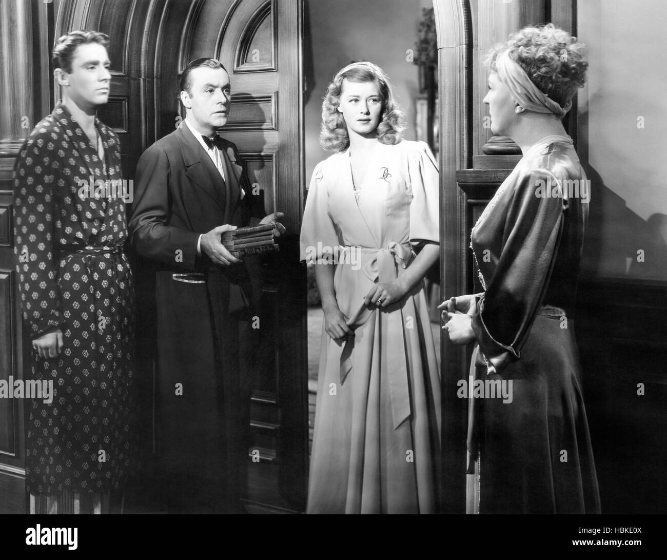 CLUNY BROWN, von links: Peter Lawford, Charles Boyer, Helen Walker ...