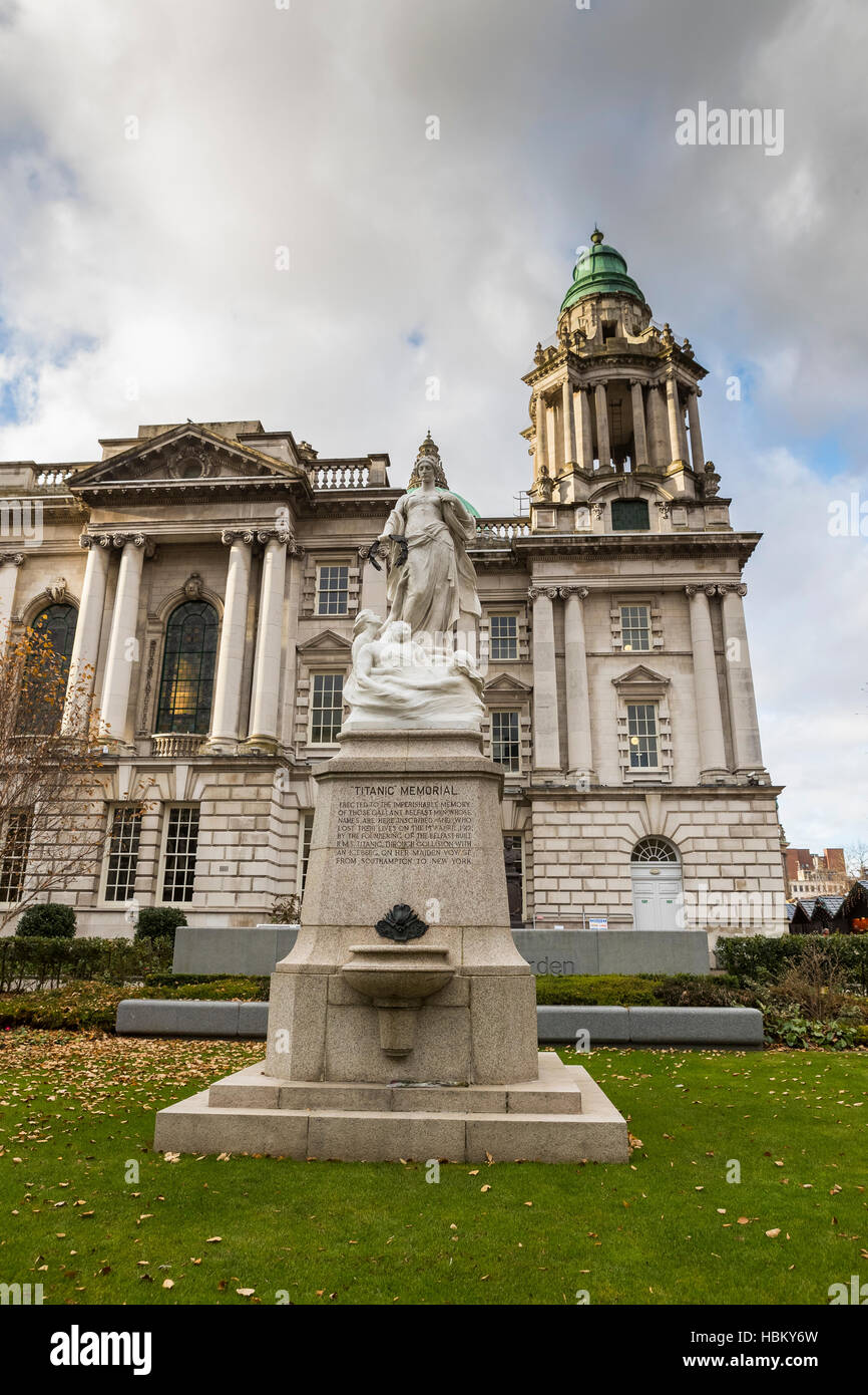 Das Titanic Memorial, Belfast, Nordirland Stockfotografie - Alamy