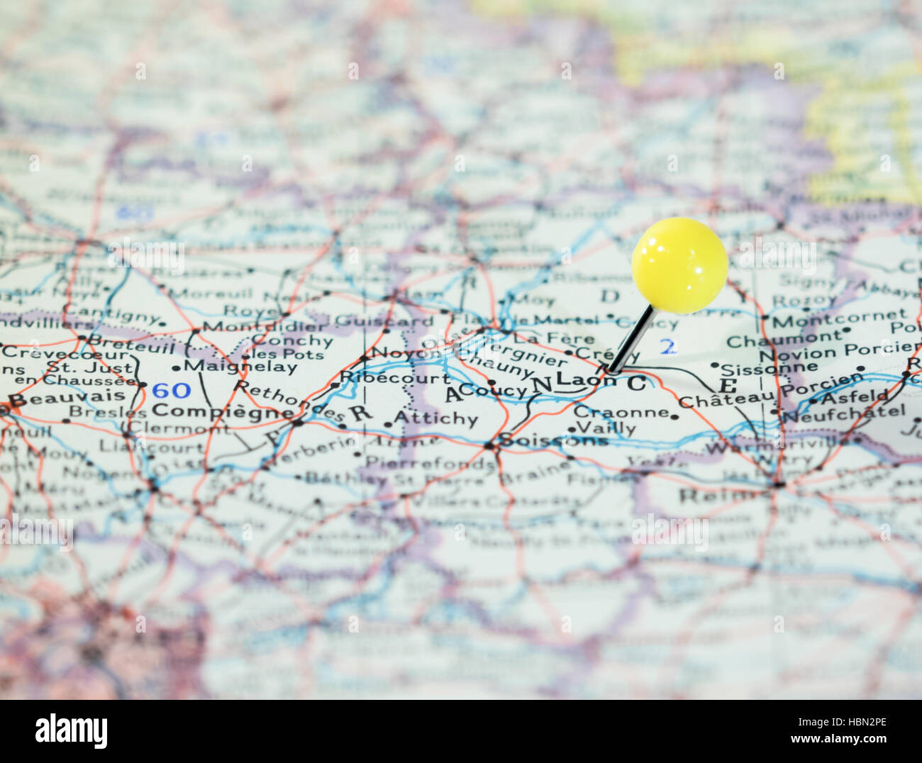 Route map -Fotos und -Bildmaterial in hoher Auflösung – Alamy