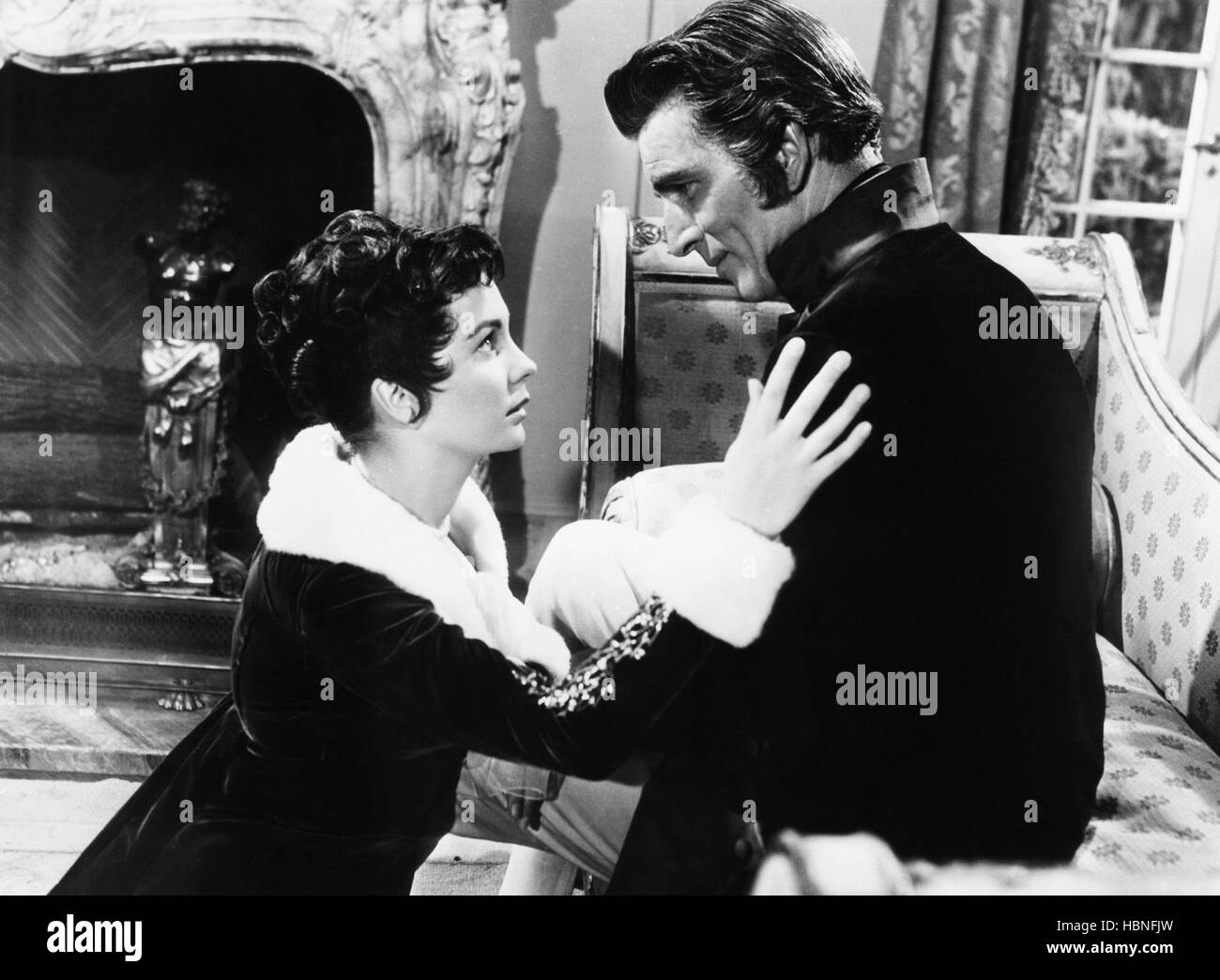 DESIREE, von links: Jean Simmons, Michael Rennie, 1954, TM & Copyright ...