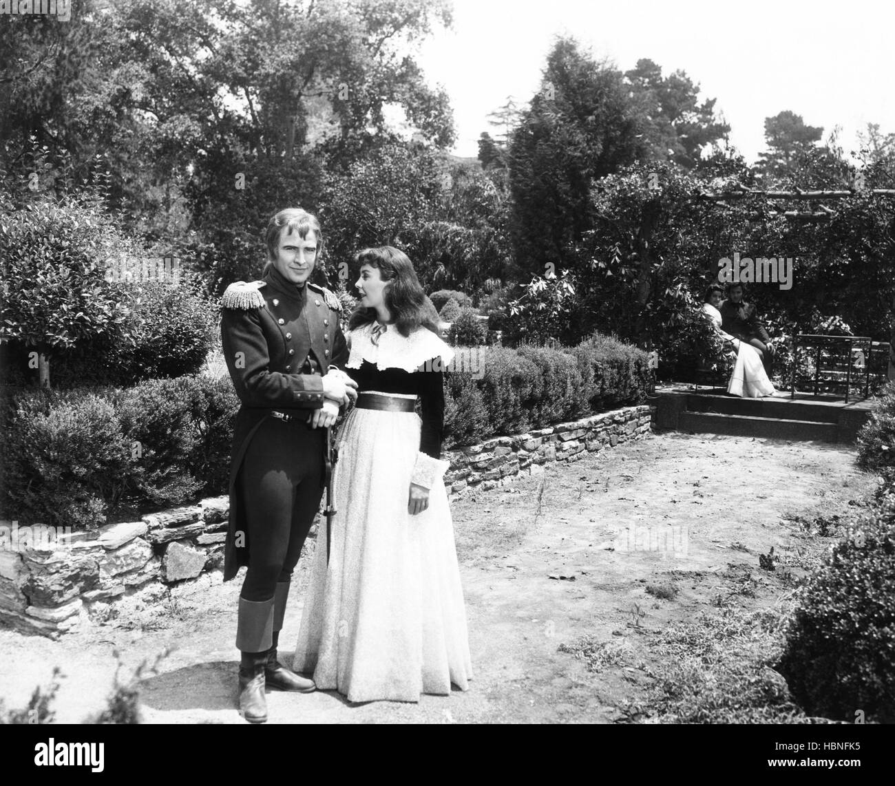 DESIREE, von links, Marlon Brando, Jean Simmons, 1954, TM & Copyright ...