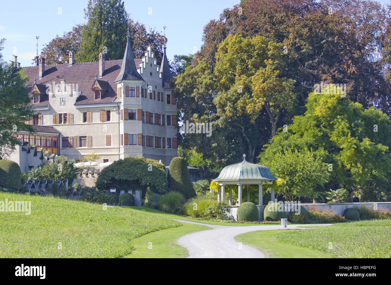 Seeburg castle -Fotos und -Bildmaterial in hoher Auflösung – Alamy