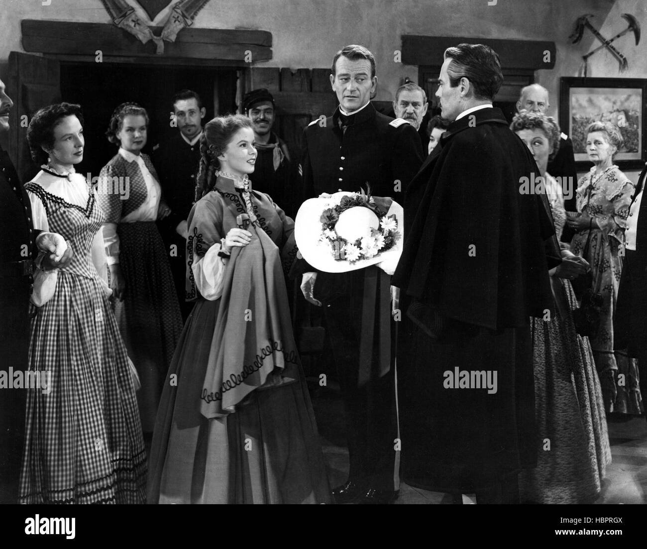 FORT APACHE, Anna Lee, Shirley Temple, John Wayne, Henry Fonda, 1948 ...