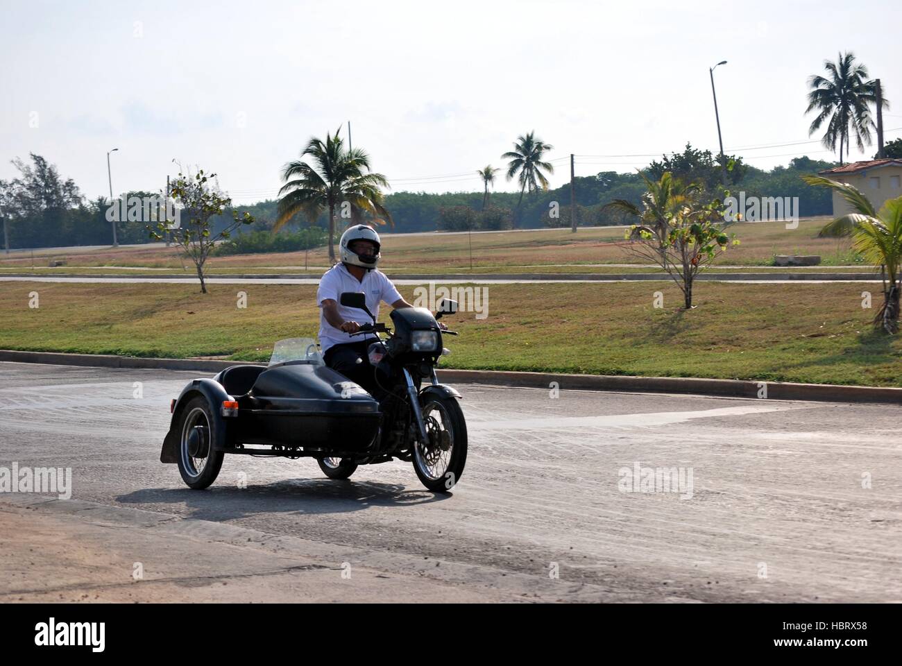 Motorbike Motorcycle Old Ural Stockfotos und -bilder Kaufen - Alamy