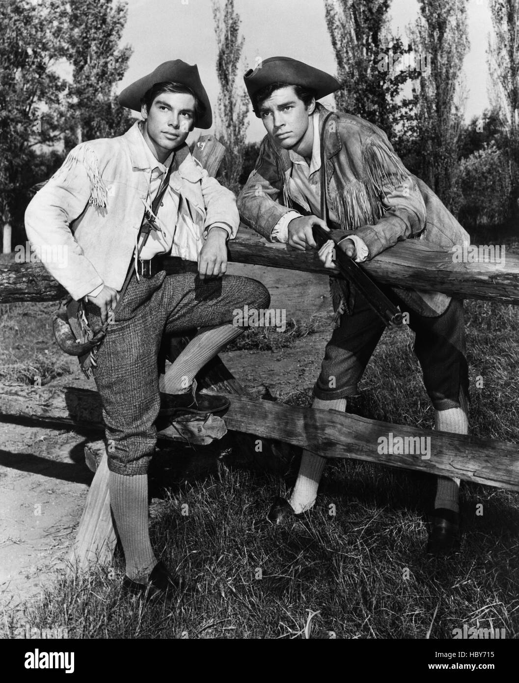JOHNNY TREMAIN, Hal Stalmaster, Richard Beymer, 1957 Stockfotografie ...