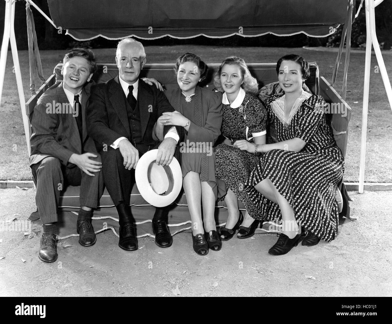 Richter Huber und Sohn, Mickey Rooney, Lewis Stone, Fay Holden, Cecilia ...