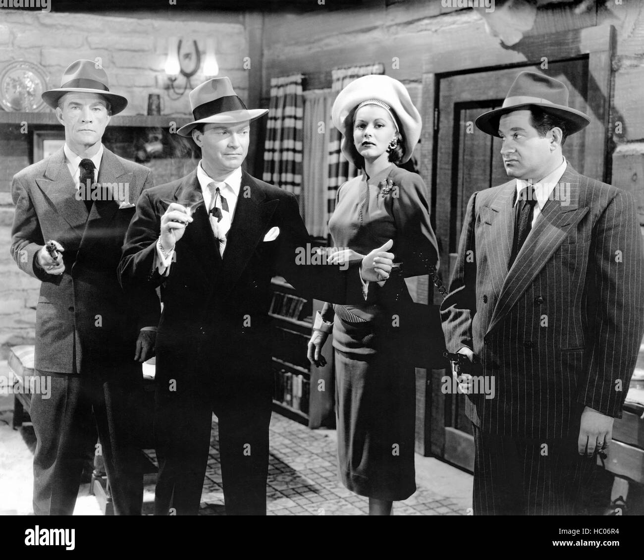 LIGHTNIN' IN THE FOREST, von links: Jerry Jerome, Donald Barry, Adrian ...