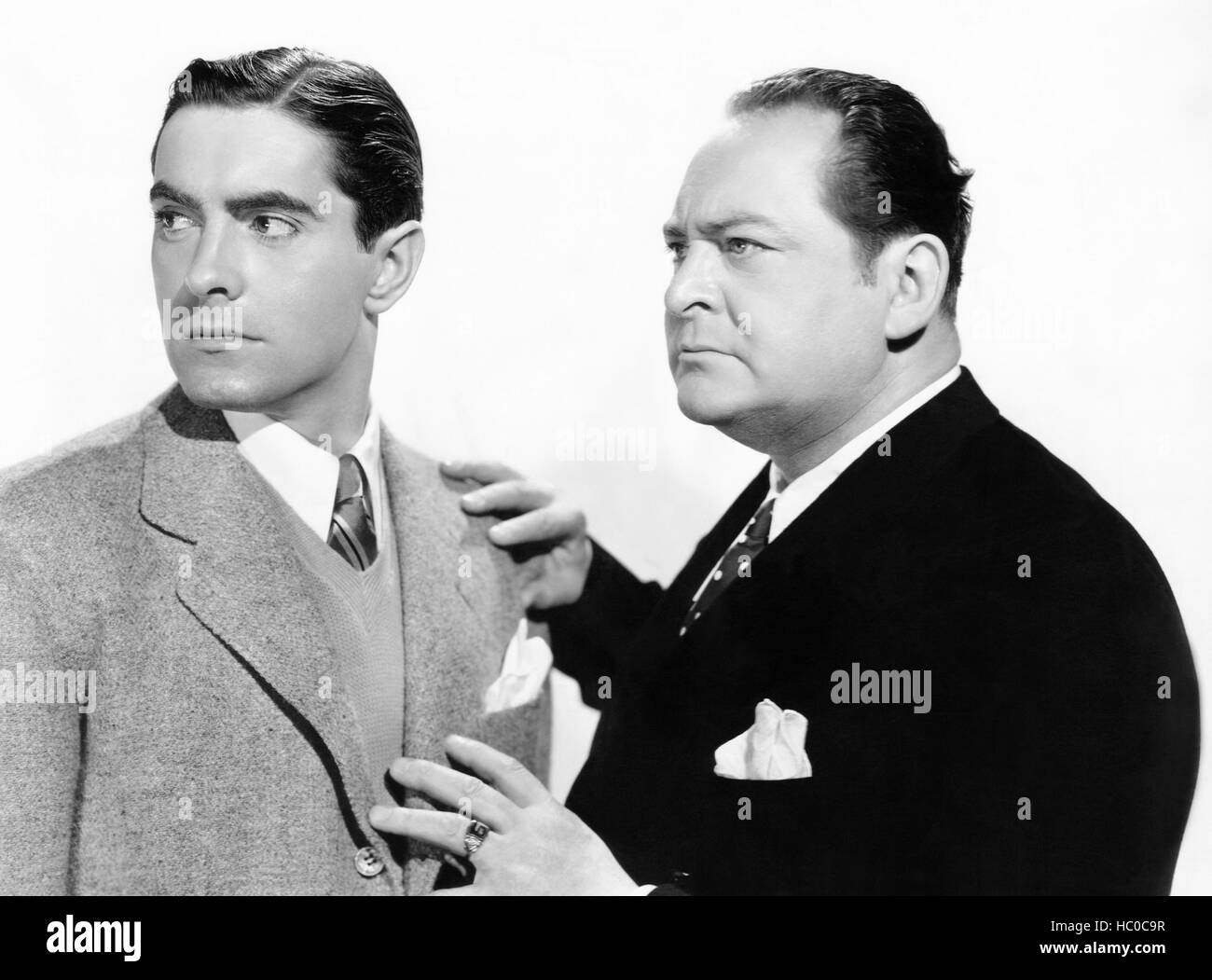 JOHNNY APOLLO, von links: Tyrone Power, Edward Arnold, 1940. © 20 ...