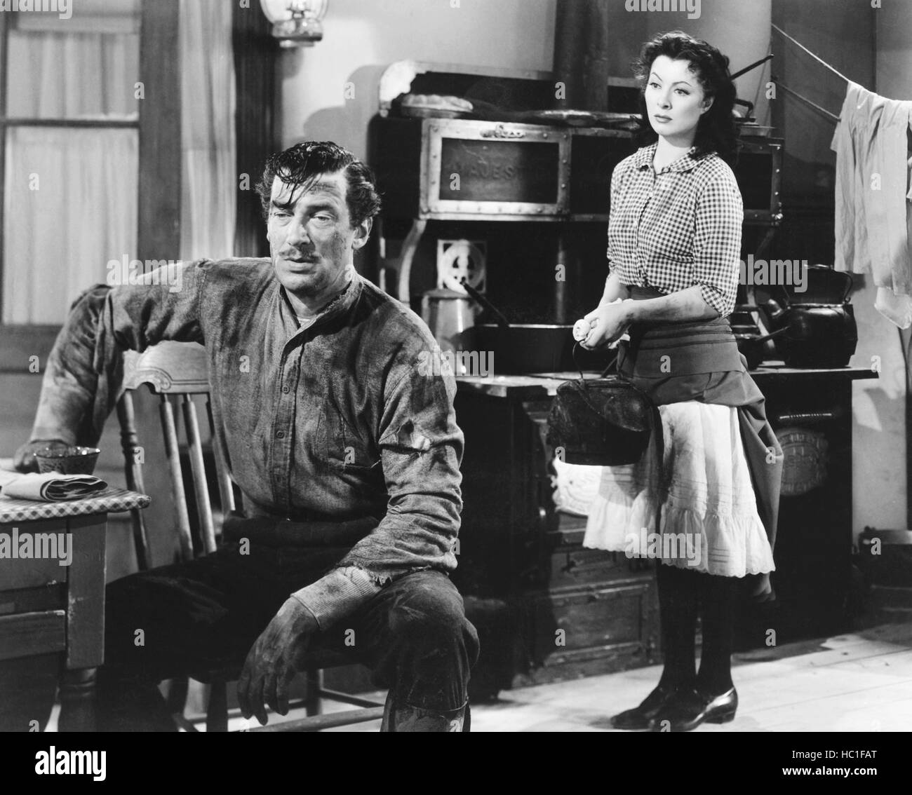 Mrs PARKINGTON, von links: Walter Pidgeon, Greer Garson, 1944 ...