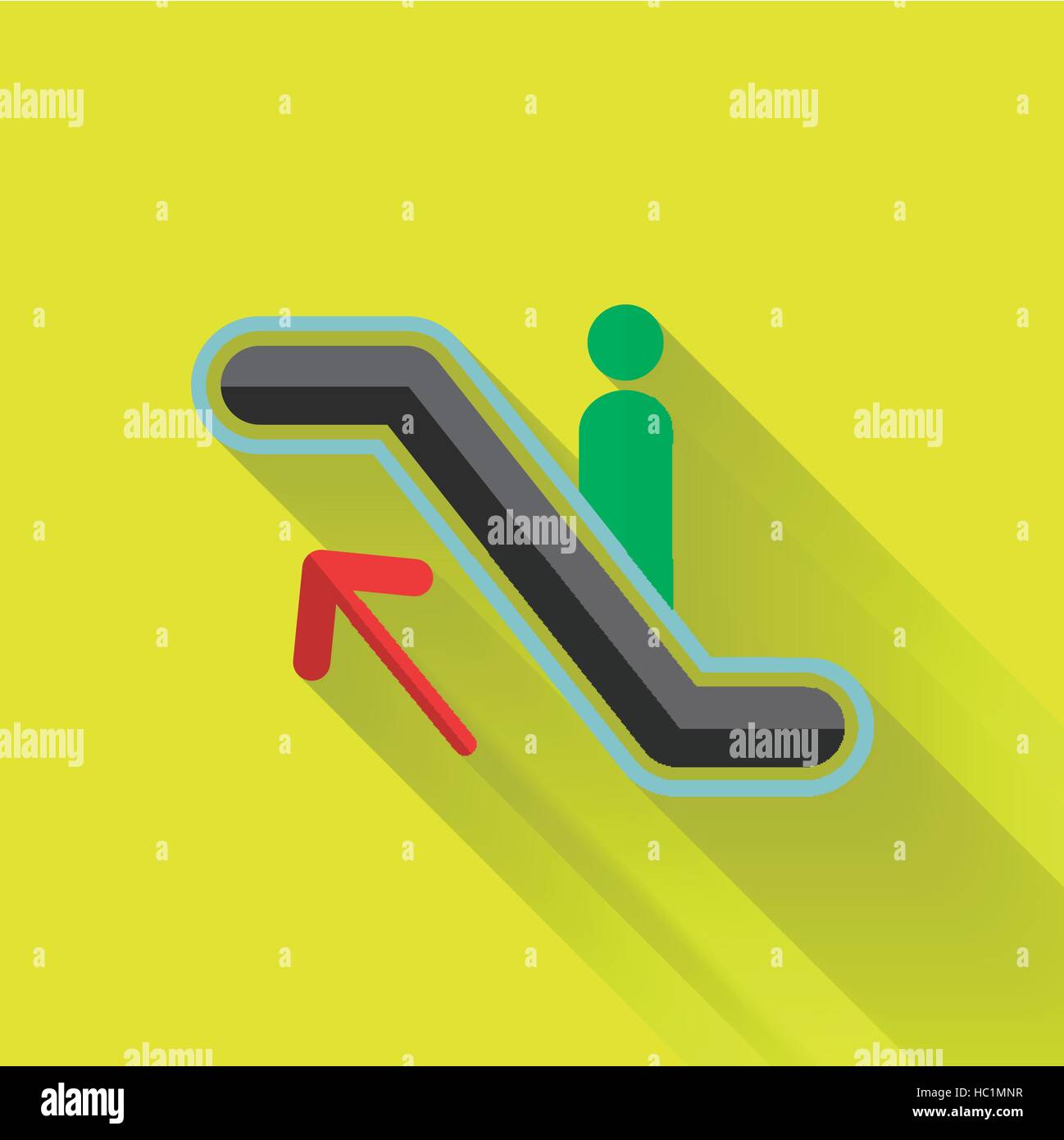 Moderne rolltreppe Stock-Vektorgrafiken kaufen - Alamy