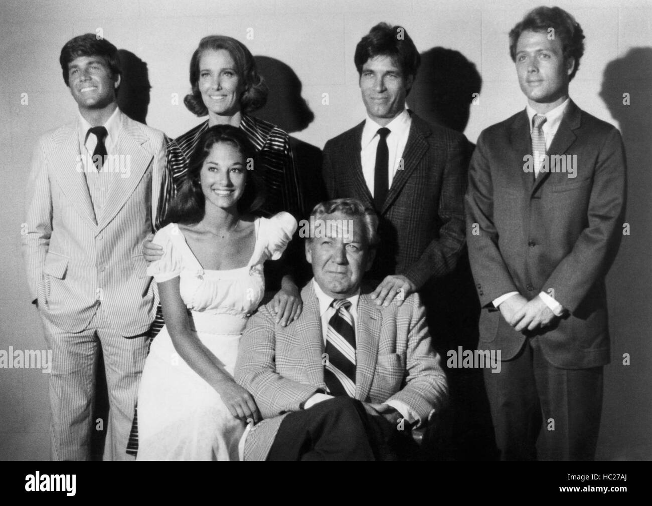 DIE MCCULLOCHS, (front), Janice Heiden, Forrest Tucker (zurück), Chip ...