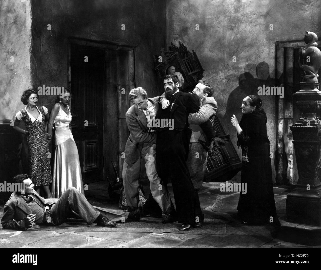 DAS alte dunkle Haus, Raymond Massey, Lilian Bond, Gloria Stuart ...