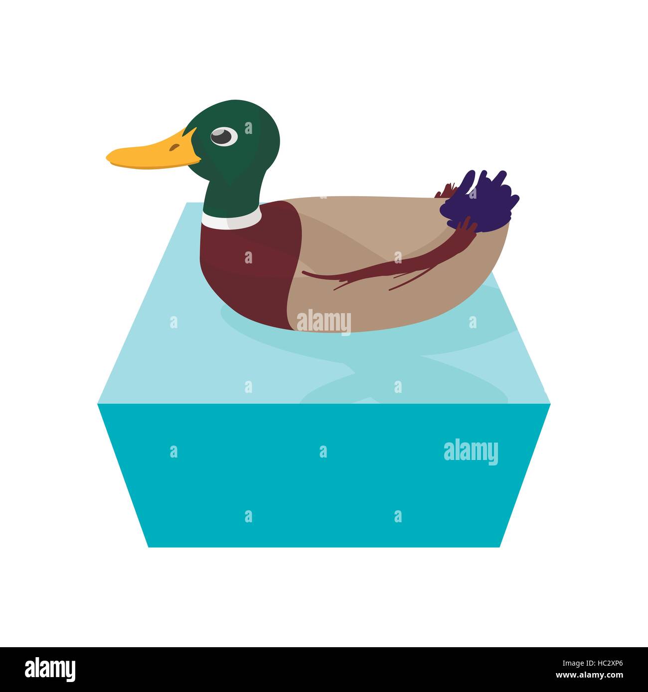 Ente Cartoon Stockfotos und -bilder Kaufen - Alamy