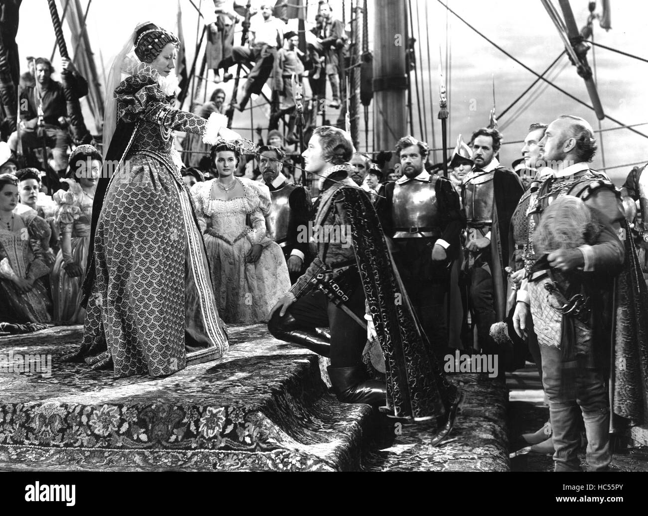 DIE SEA HAWK, Flora Robson, Brenda Marshall, Errol Flynn, Donald Crisp ...