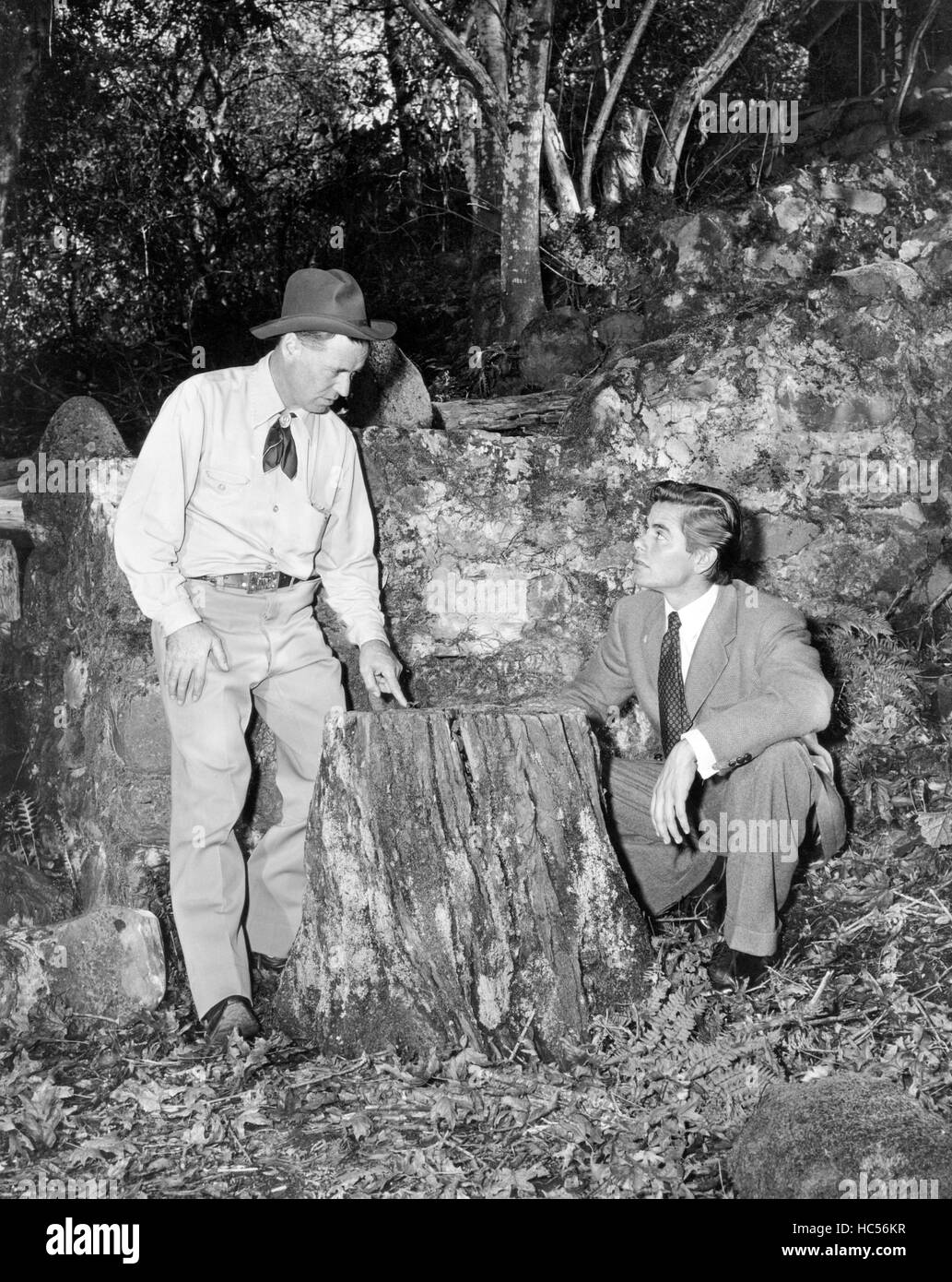 DIE SEA WOLF, Irving Shepard (links), der Manager von Jack Londons ...