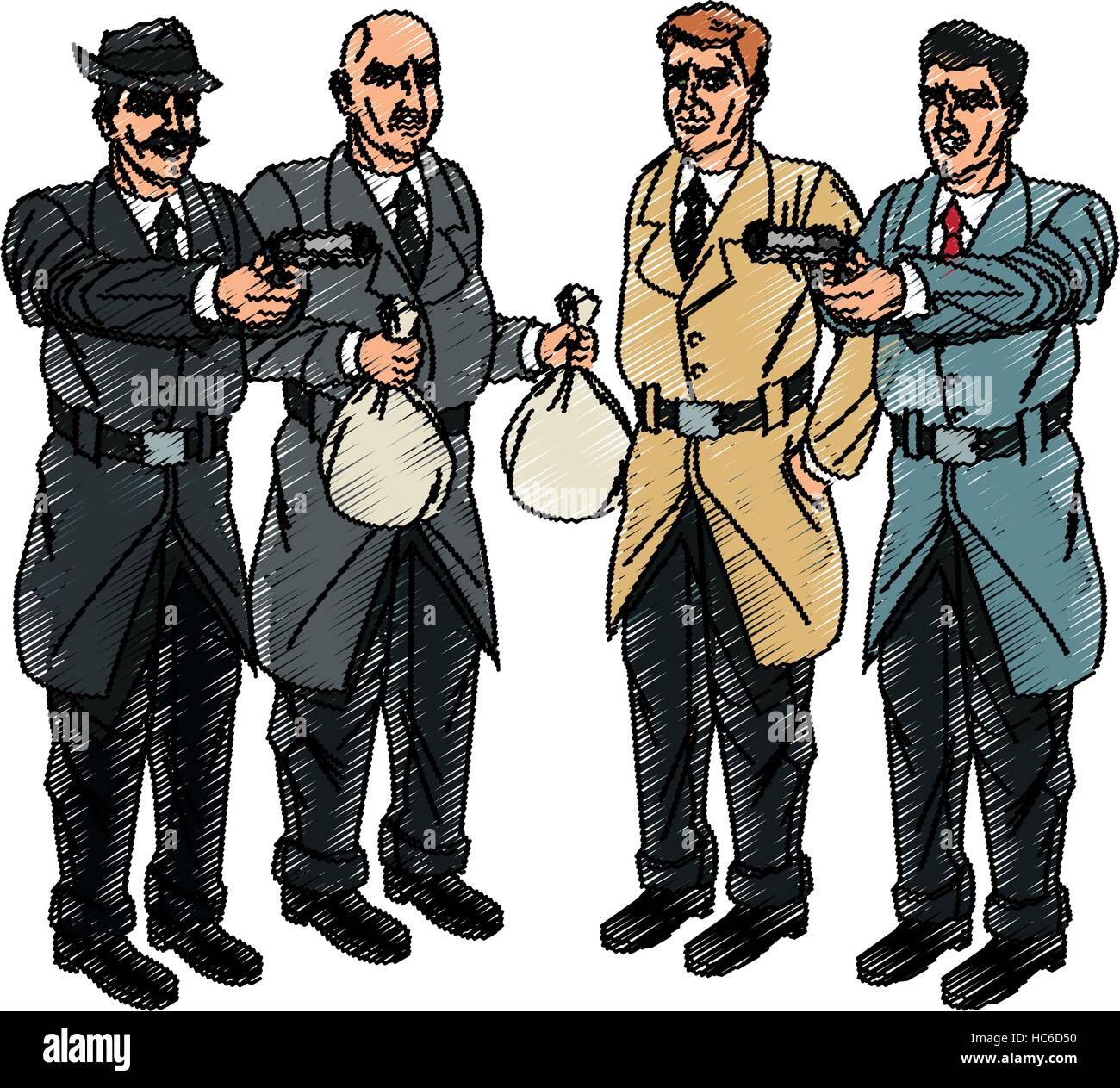 Comic Polizei Stockfotos und -bilder Kaufen - Alamy