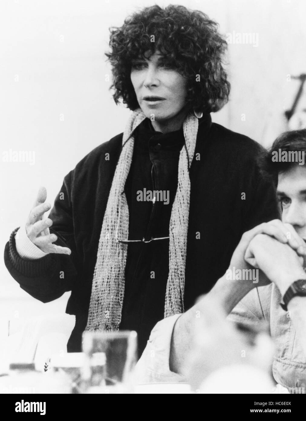 BLEIBEN zusammen, Regisseur Lee Grant, am Set (ganz rechts, Tim Quill ...