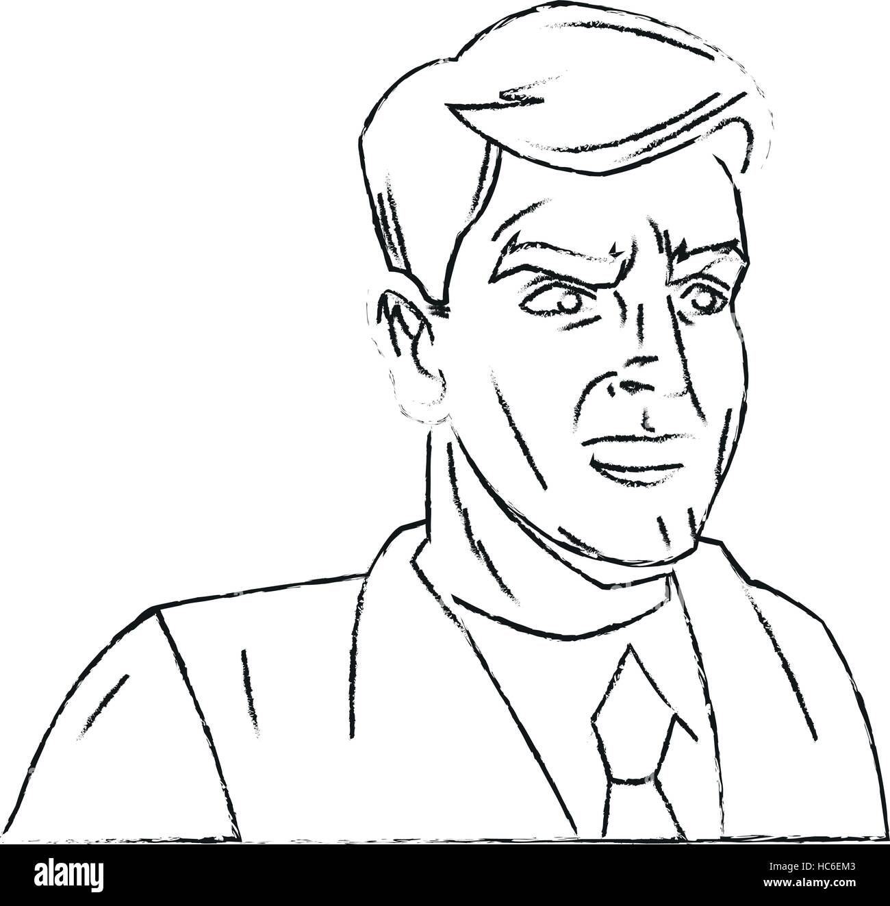 Inspector man cartoon design -Fotos und -Bildmaterial in hoher ...