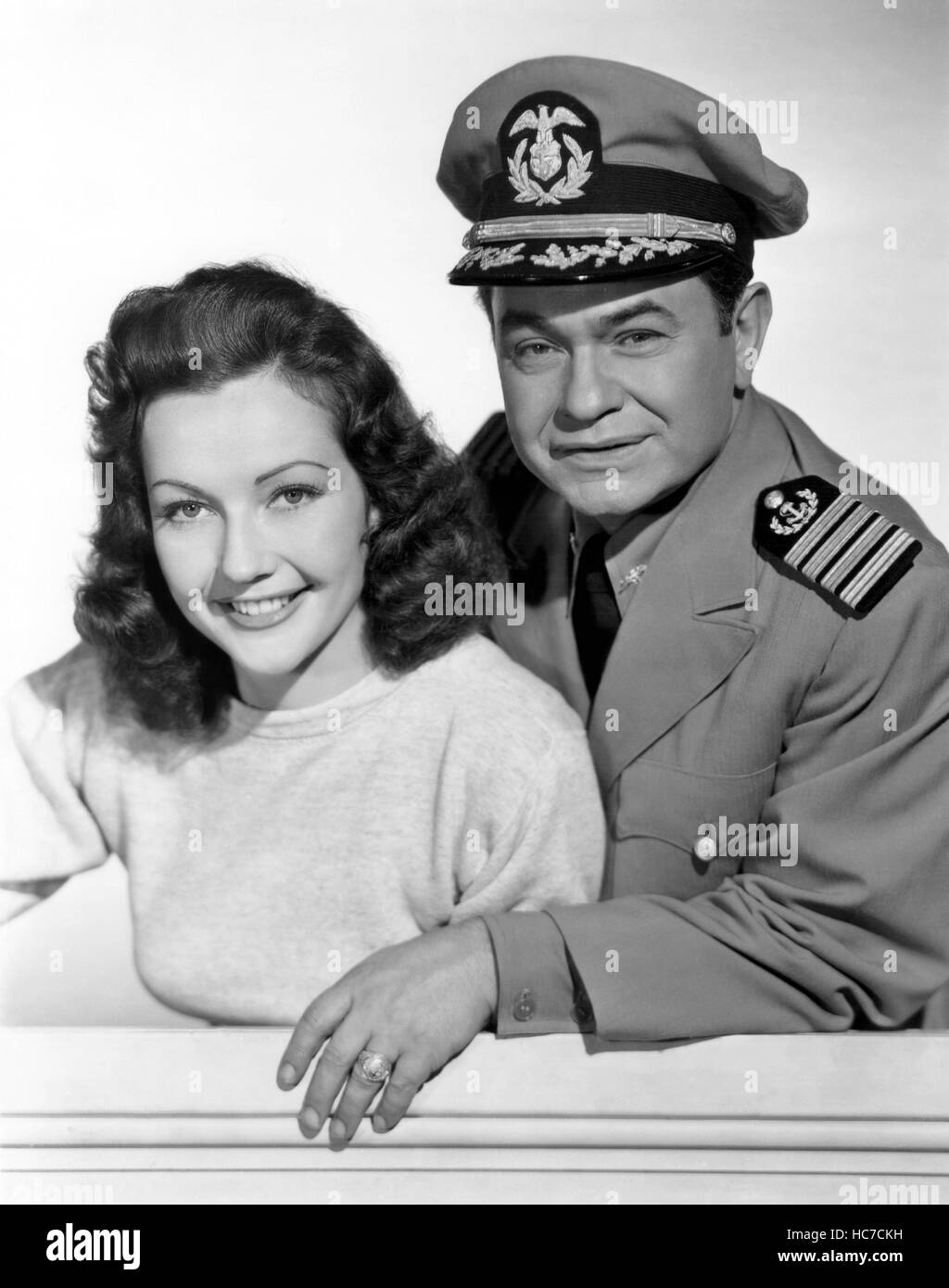 TAMPICO, Lynn Bari, Edward G. Robinson, 1944, (c) 20th Century Fox, TM ...