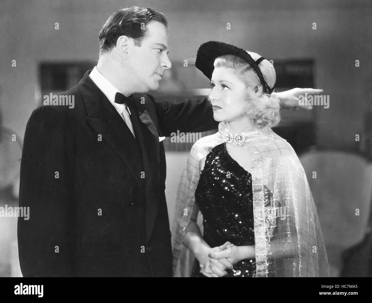 STAR FOR A NIGHT, von links: Alan Dinehart, Claire Trevor, 1936, TM ...