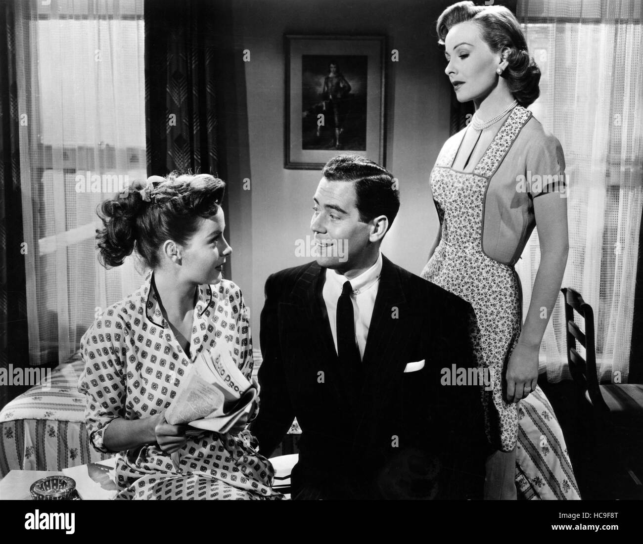 VICKI, Jean Peters, Elliott Reid, Jeanne Crain, 1953. TM und Copyright ...