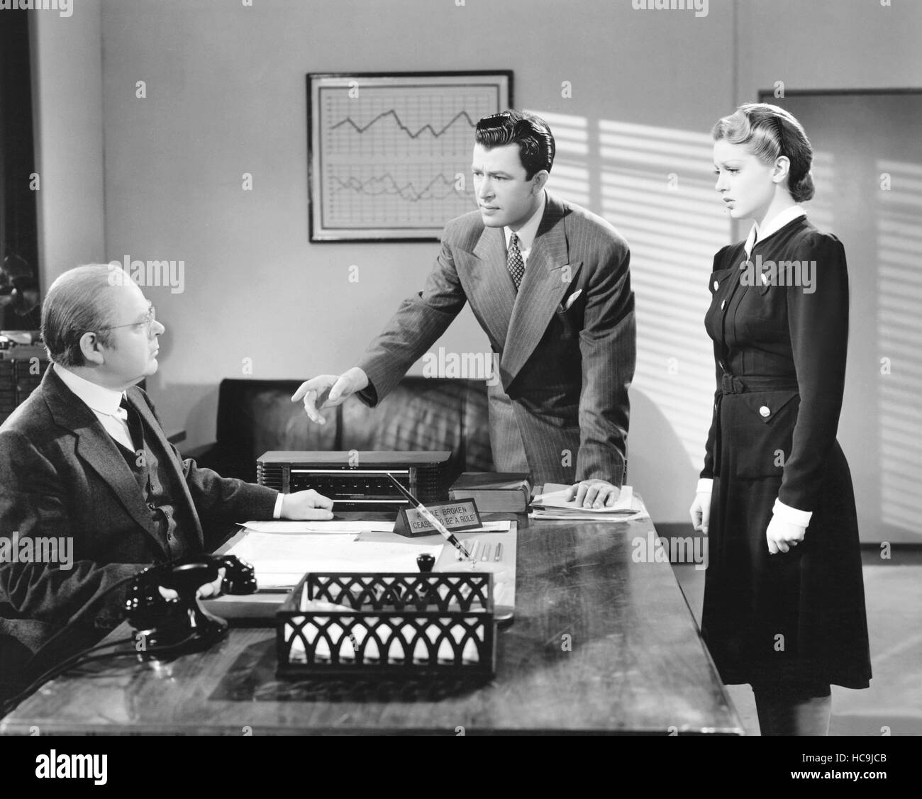 Wir, die sind jung, von links: Gene Lockhart, John Shelton, Lana Turner ...