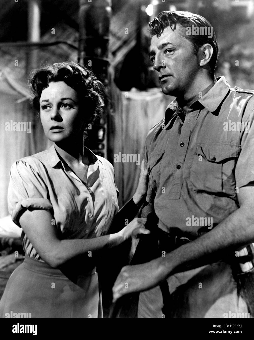 WHITE WITCH DOCTOR, Susan Hayward, Robert Mitchum, 1953, TM & Copyright ...