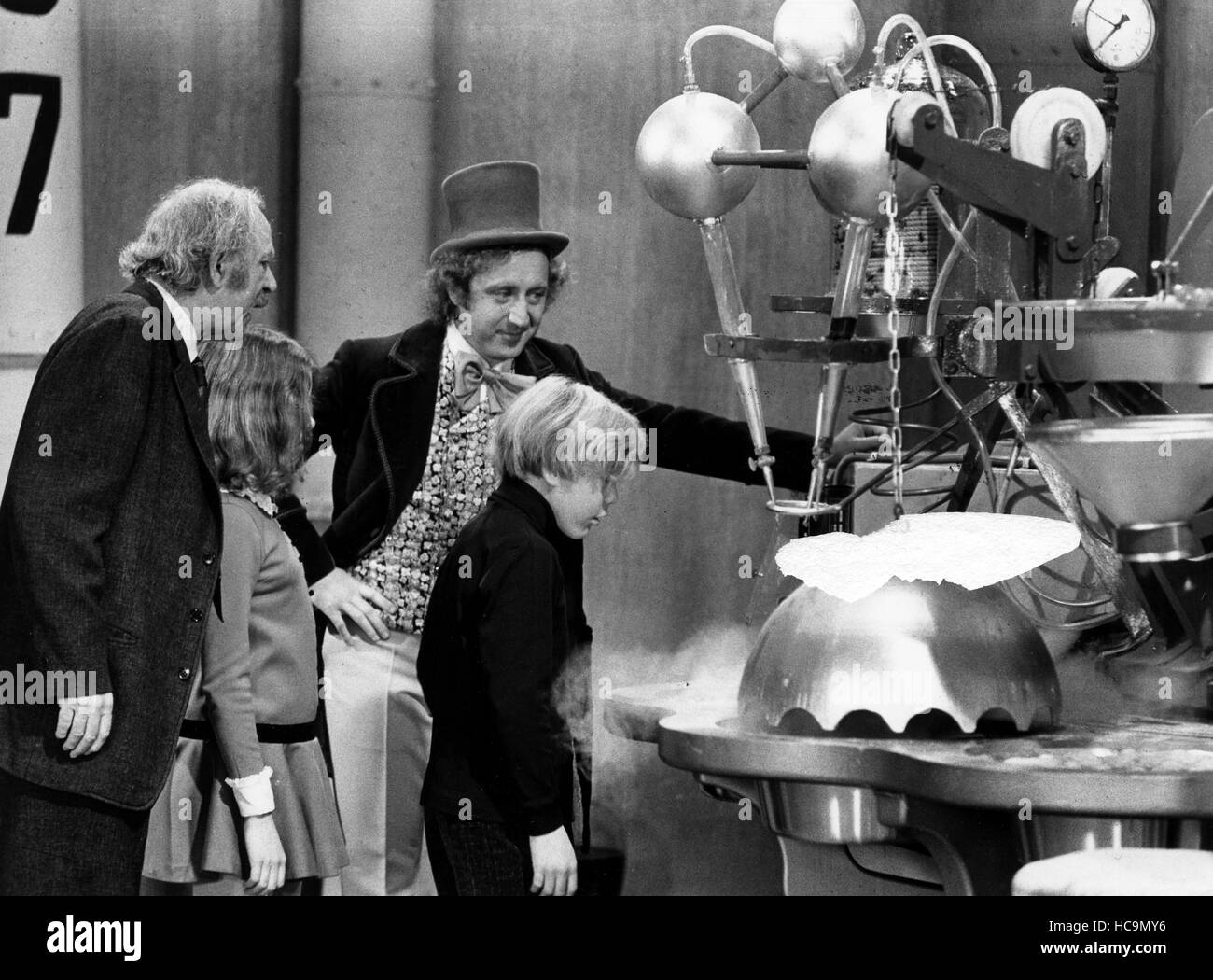 WILLY WONKA und die Schokoladenfabrik, Jack Albertson, Julie Dawn Cole, Gene Wilder, Peter ...