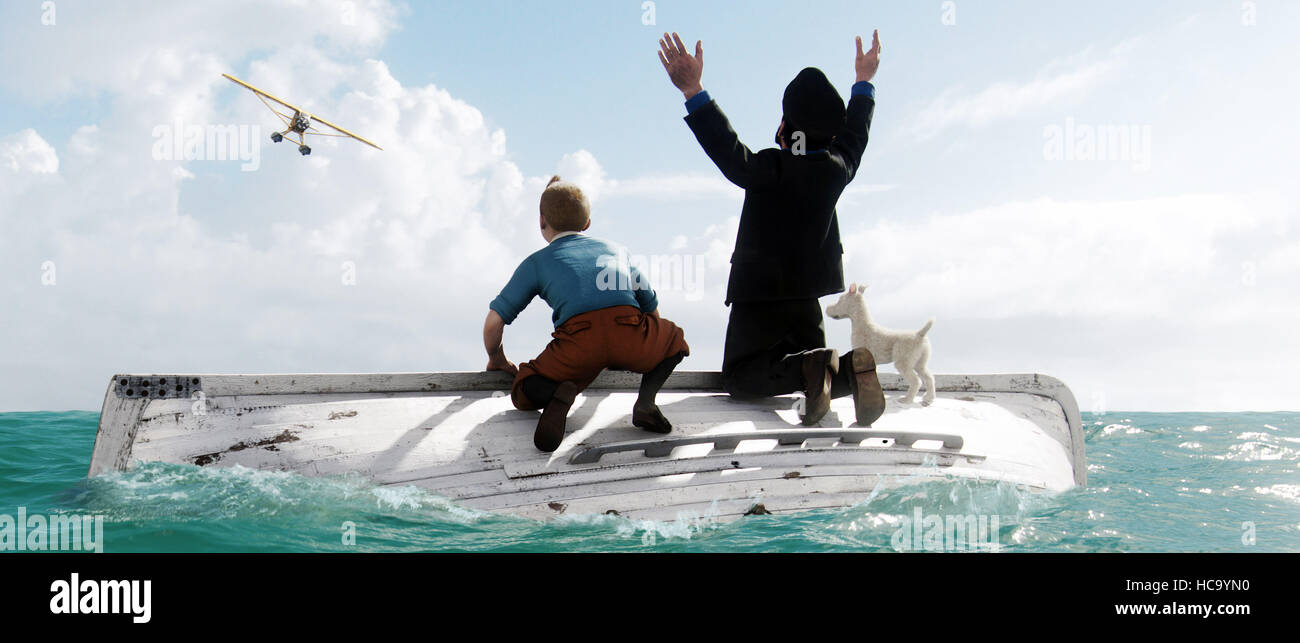 DIE Abenteuer von Tim und Struppi, Tim und Struppi (Stimme: Jamie Bell ...