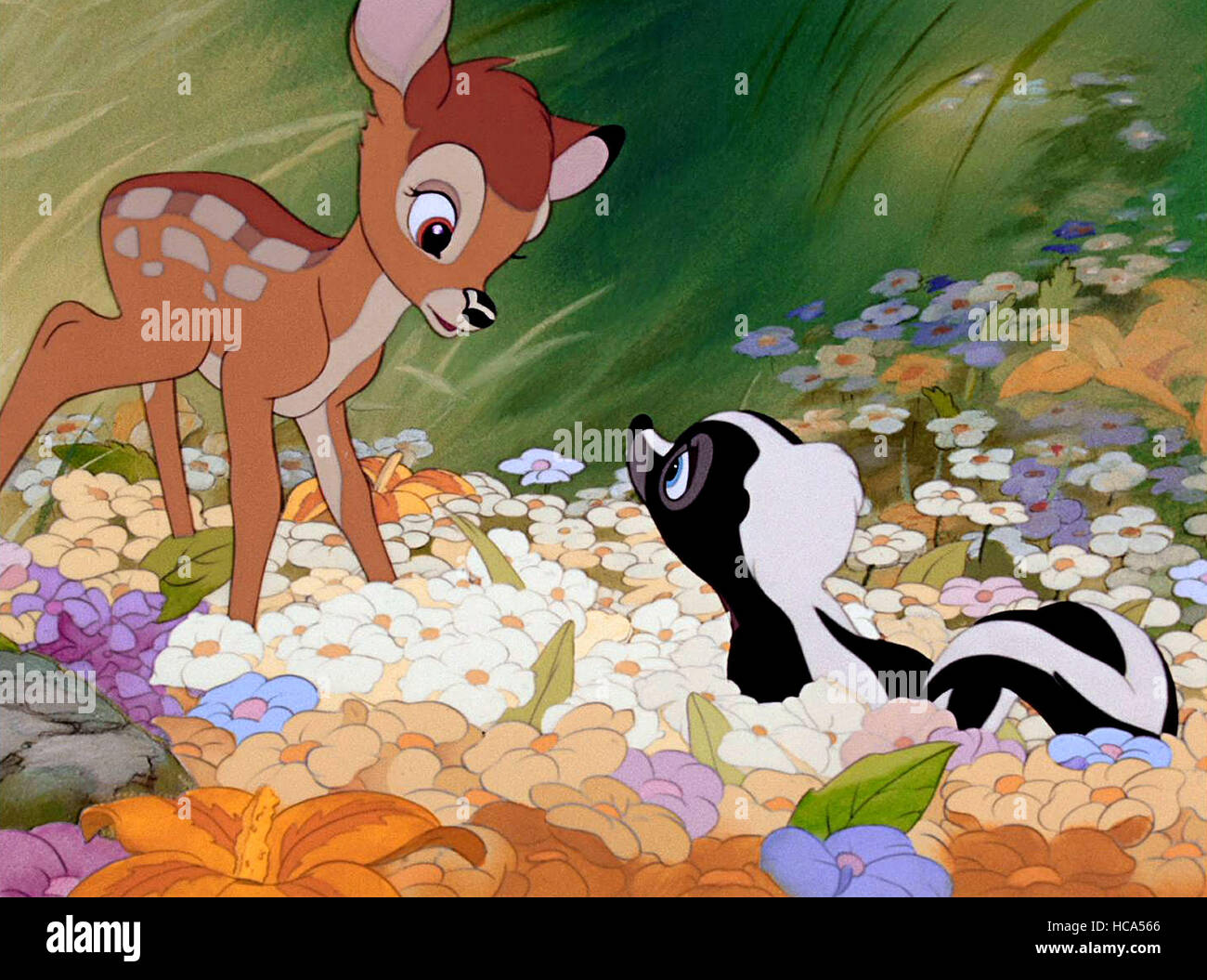 BAMBI, Bambi, Blume, 1942. © Walt Disney / Courtesy: Everett Collection ...