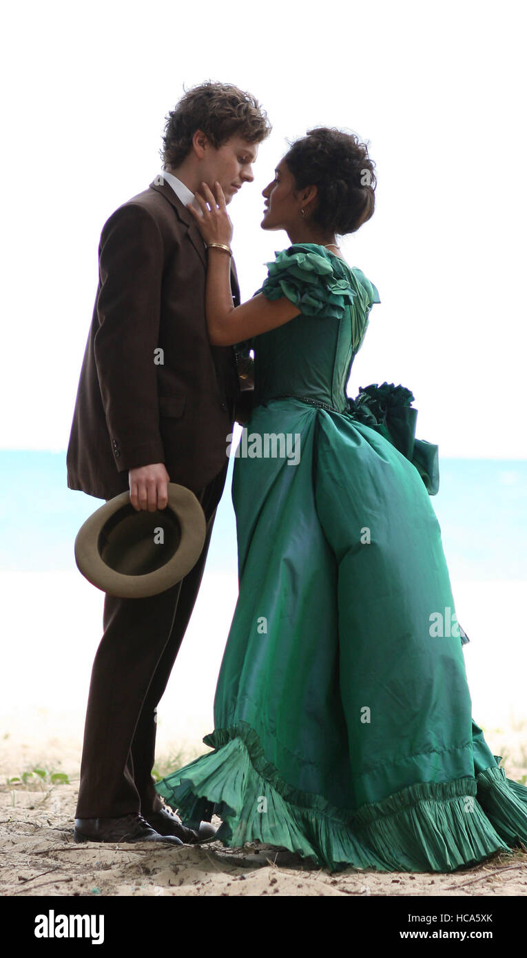 PRINCESS KAIULANI (aka Barbar Prinzessin), von links: Shaun Evans, Q'orianka Kilcher, 2009 ...