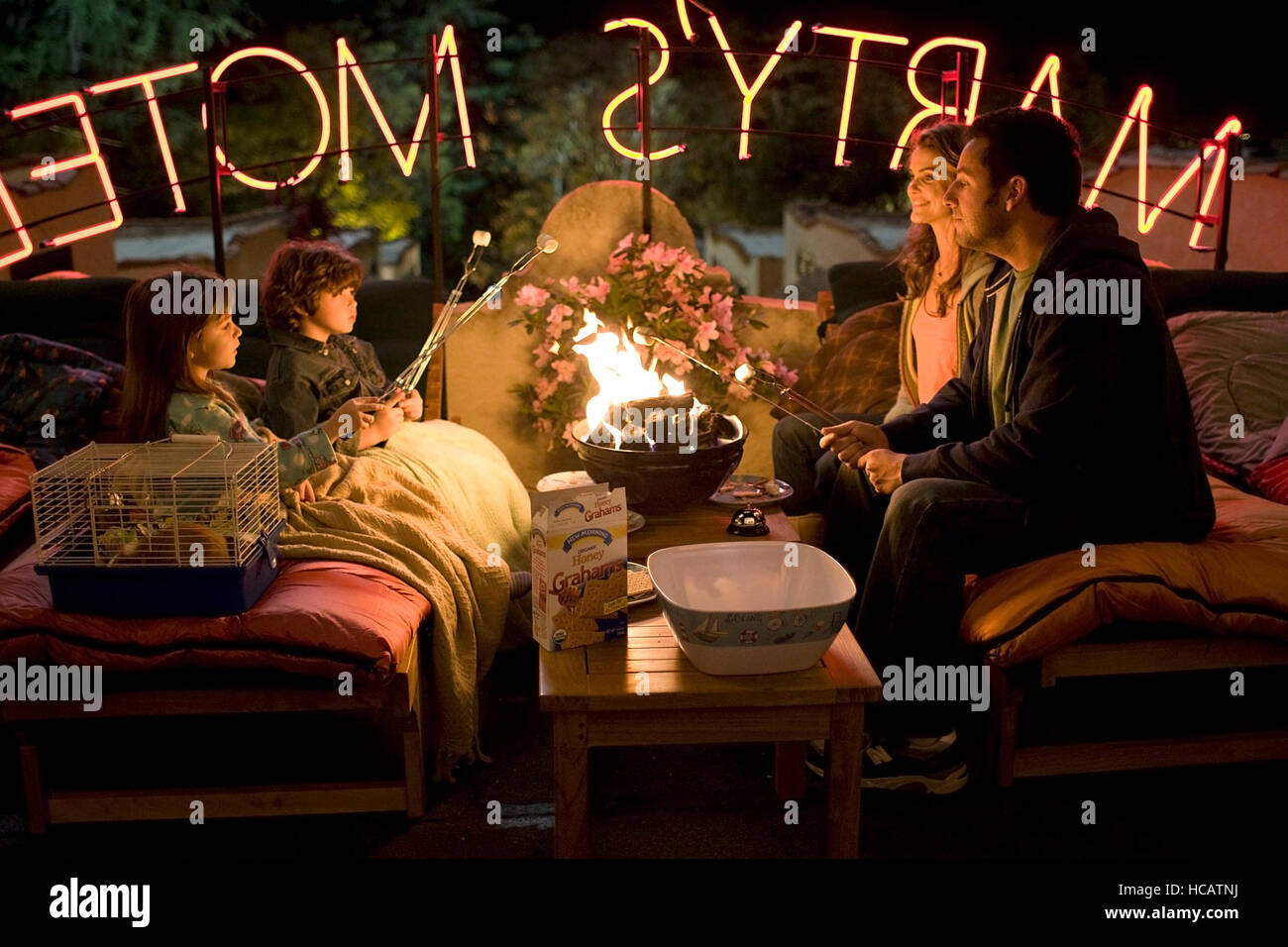 Gutenachtgeschichten, von links: Laura Ann Kesling, Jonathan Morgan ...