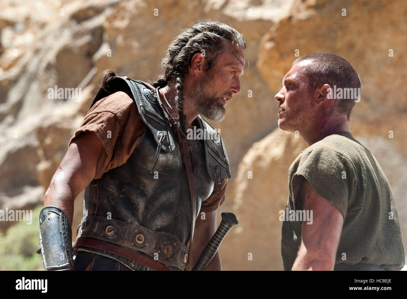 CLASH OF THE TITANS, von links: Mads Mikkelsen, Sam Worthington, 2010. PH: Jay Maidment ...