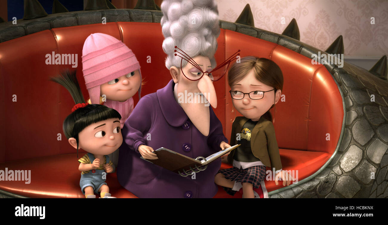 DESPICABLE ME, von links: Agnes (Stimme: Elsie Fisher), Edith (Stimme ...