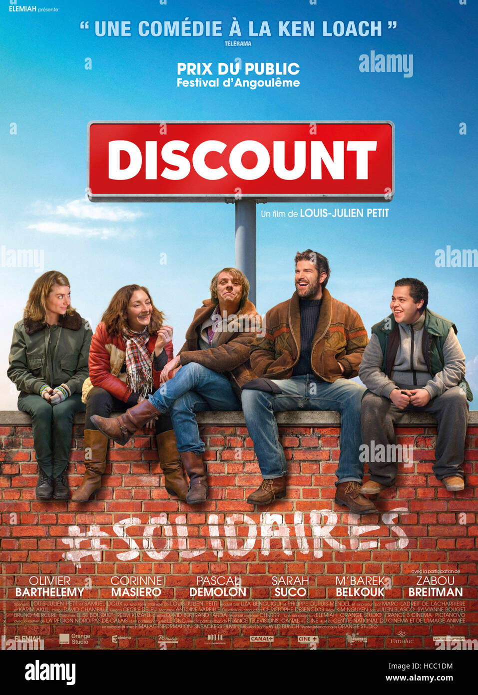 Rabatt, französische Poster, von links: Sarah Suco, Corinne Masiero ...