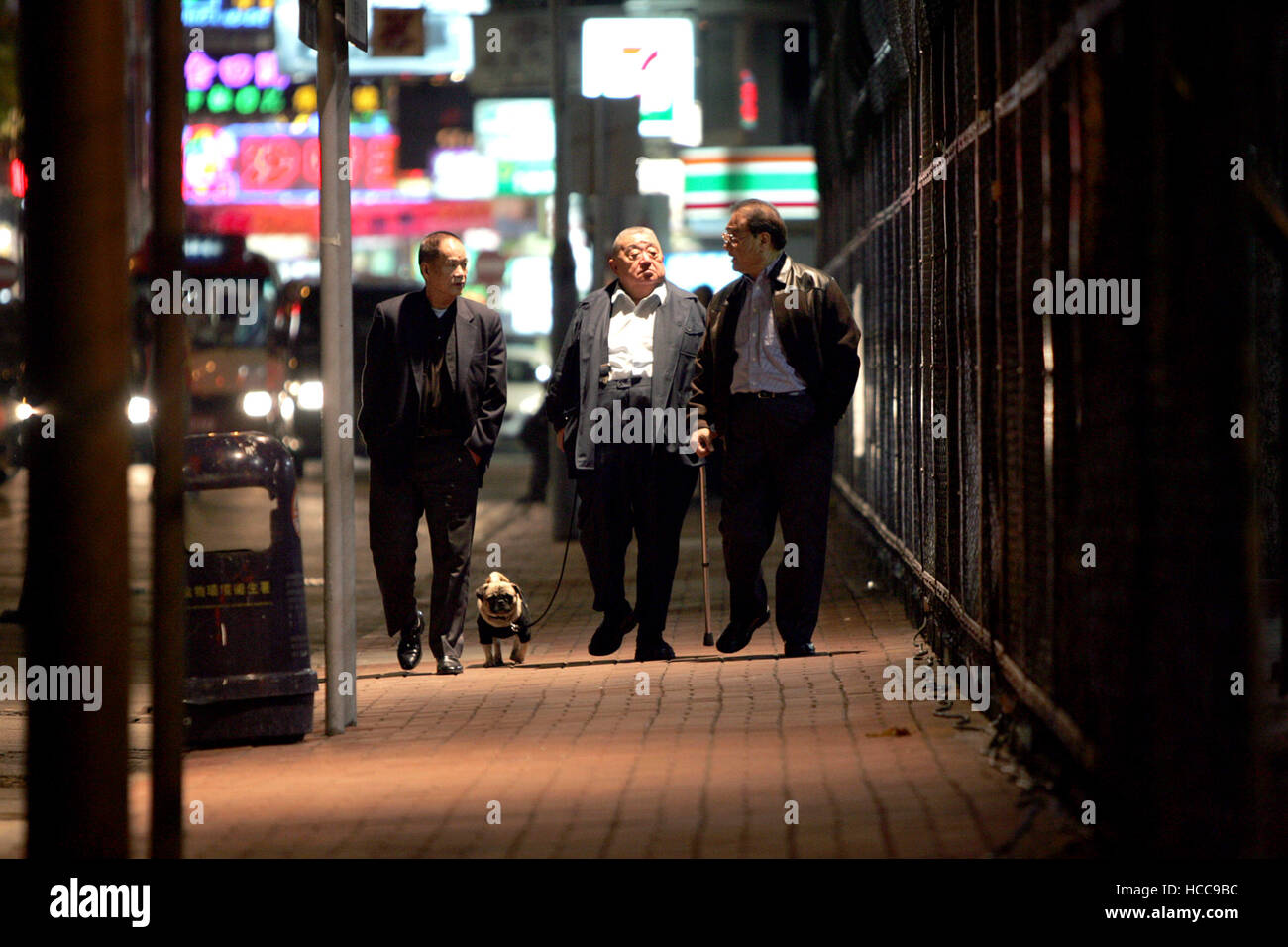 Wahl, (aka HAK SE WUI), Chan Siu Pang (links), Wong Tin Lam (Mitte ...