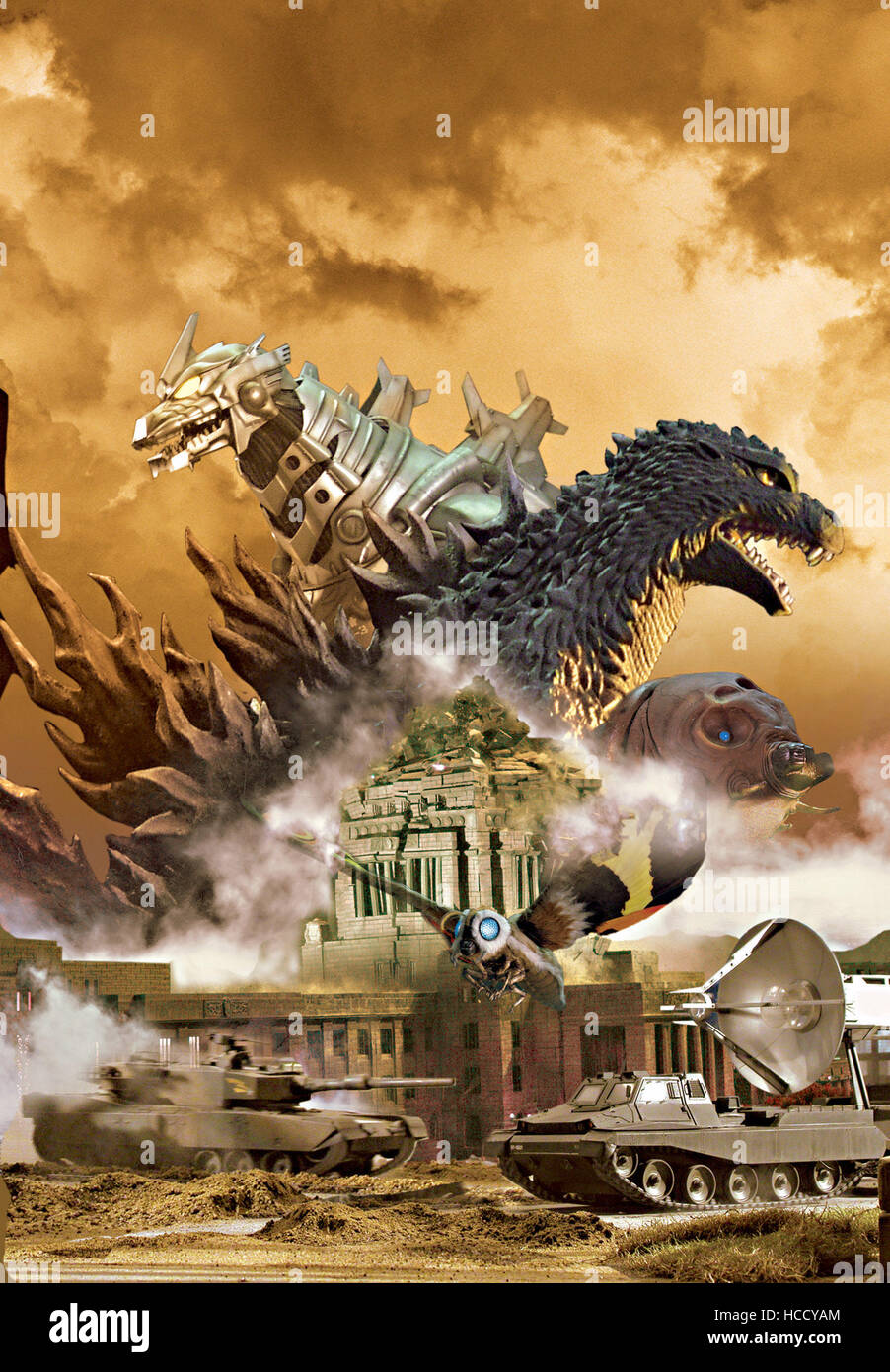 GODZILLA: TOKYO SOS (aka GOJIRA TAI MOSURA TAI MAKAGOJIRA: TOKYO S.O.S ...