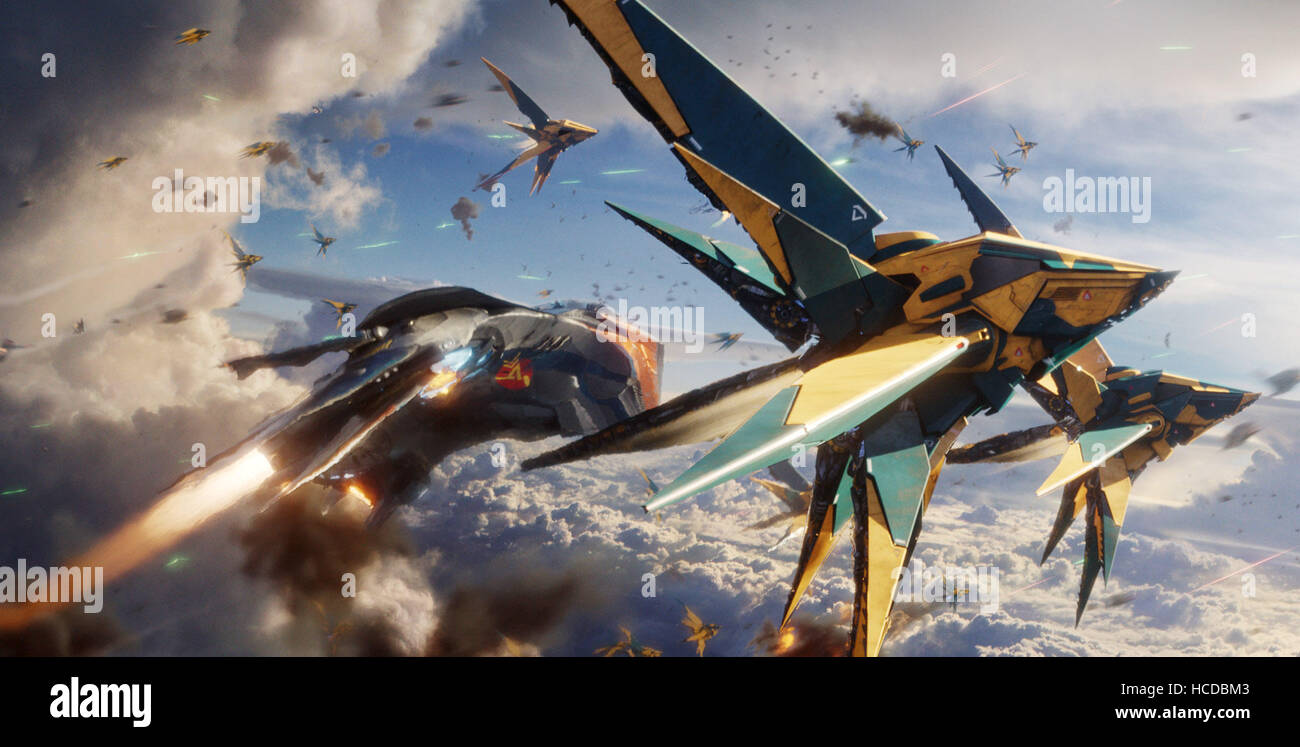 Wächter der Galaxie, Verheerer Schiff und Nova Corp. Starblasters, 2014 ...