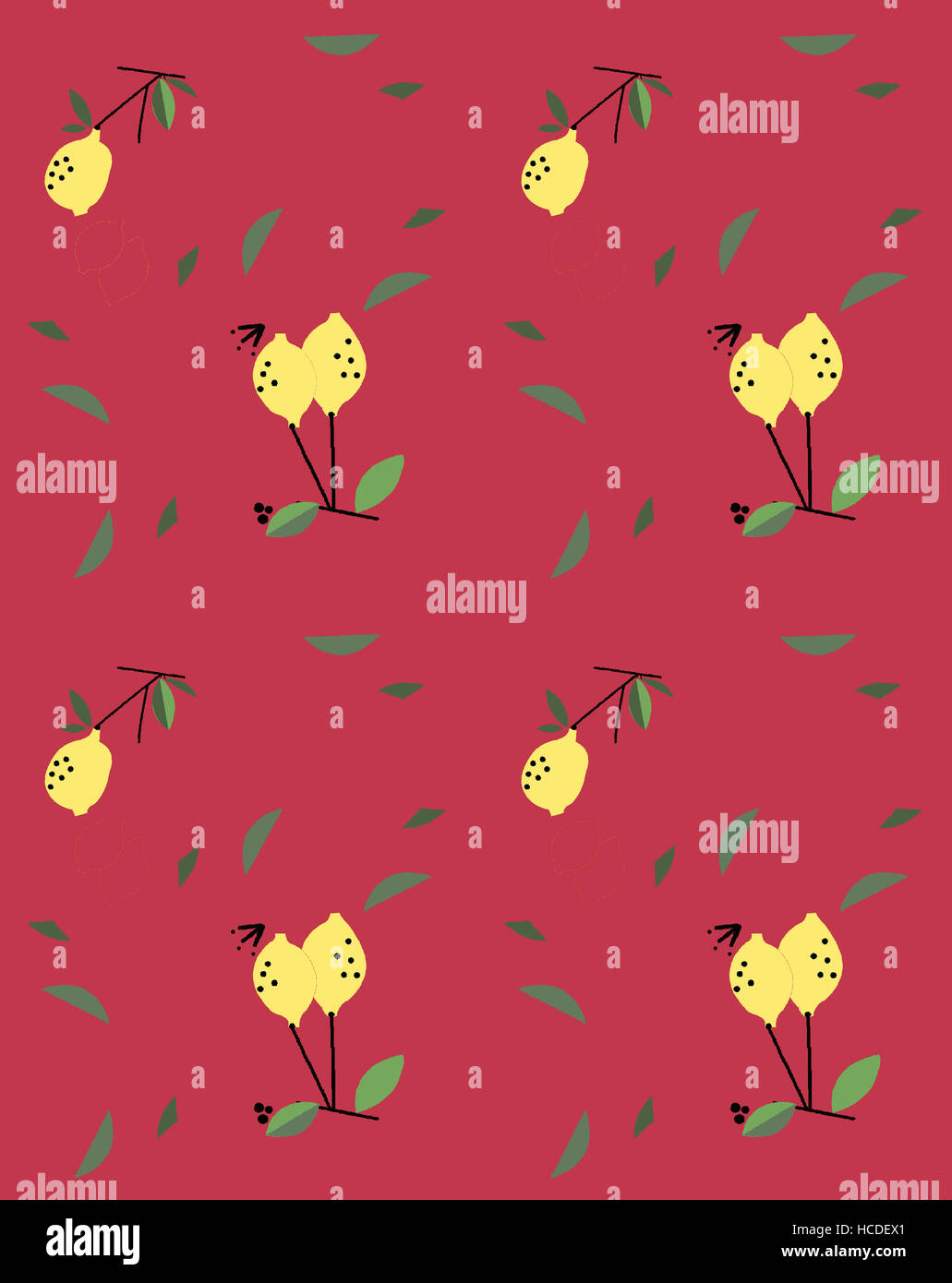 Zitronen design -Fotos und -Bildmaterial in hoher Auflösung – Alamy