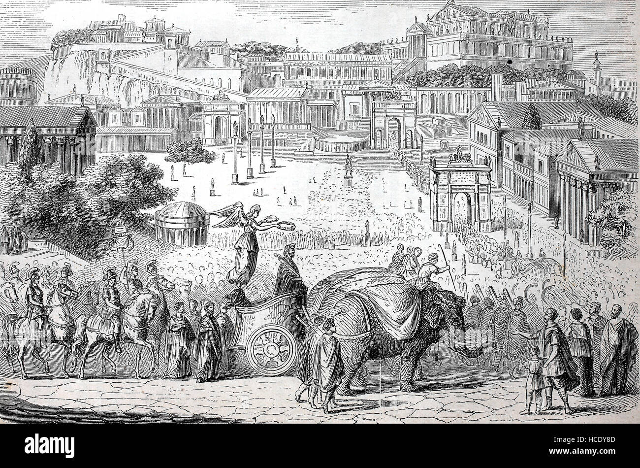 Triumph In Ancient Rome Stockfotos und -bilder Kaufen - Alamy