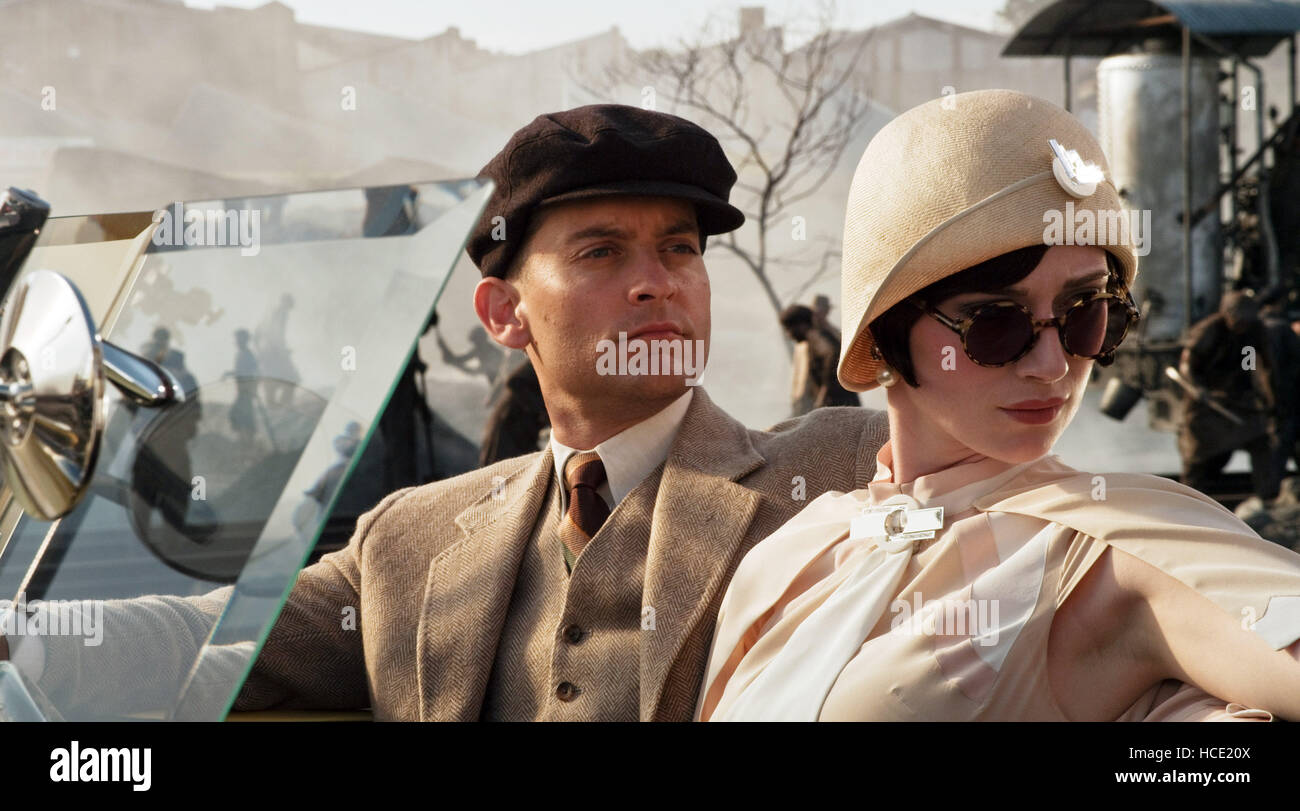 THE GREAT GATSBY, von links: Tobey Maguire, Elizabeth Debicki, 2013 ...