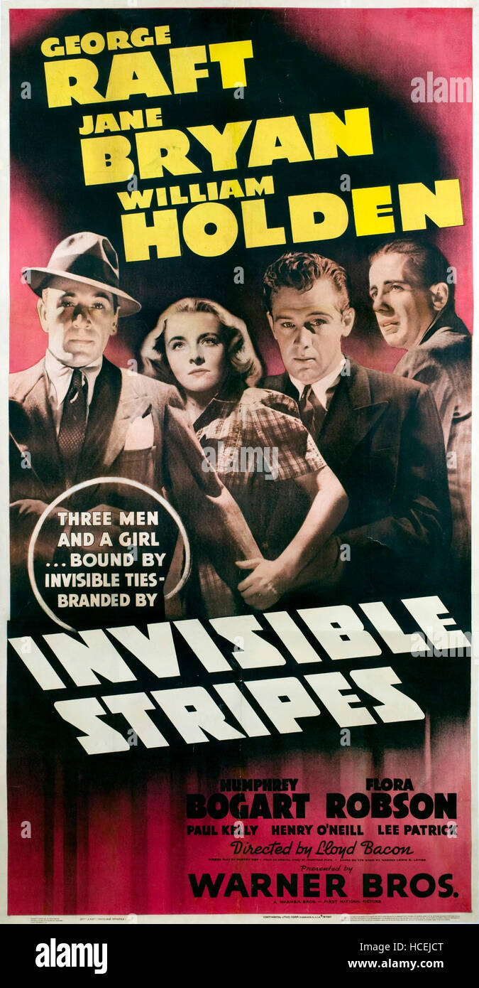 Unsichtbare Streifen George Raft Jane Bryan William Holden Humphrey