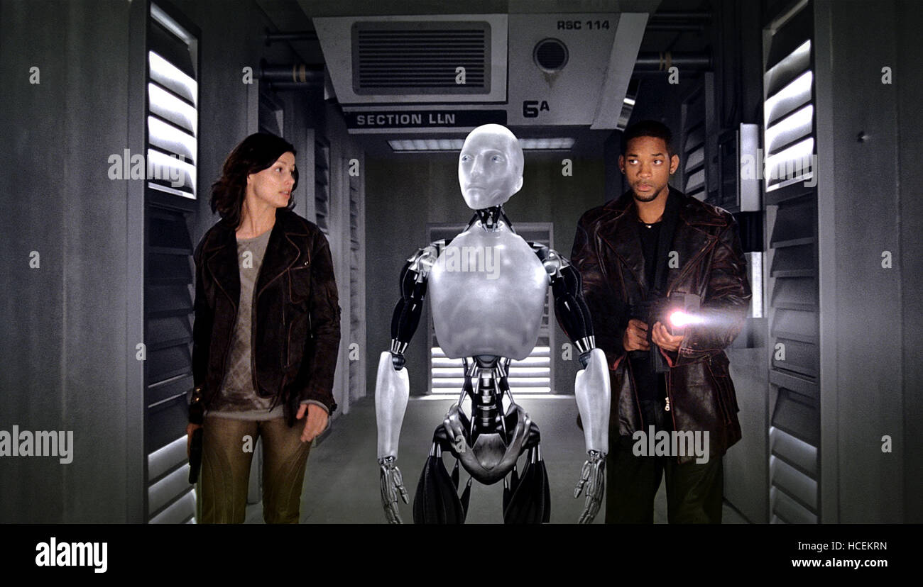 I, ROBOT, Bridget Moynahan, Sonny der Roboter, Will Smith, 2004, TM & Copyright (c) 20th Century ...