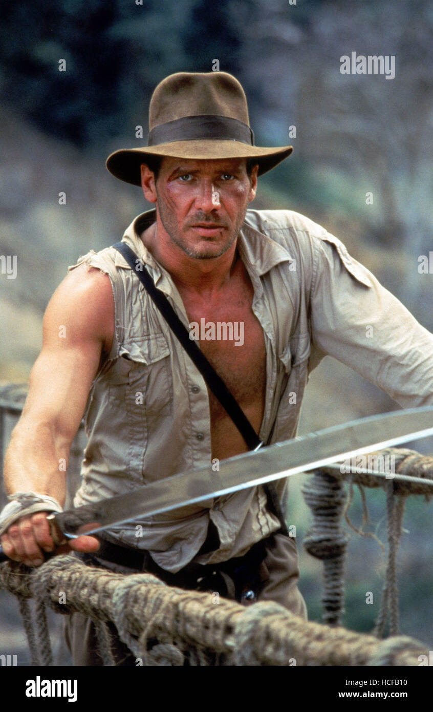 INDIANA JONES und der Tempel des Todes, Harrison Ford als Indiana Jones ...