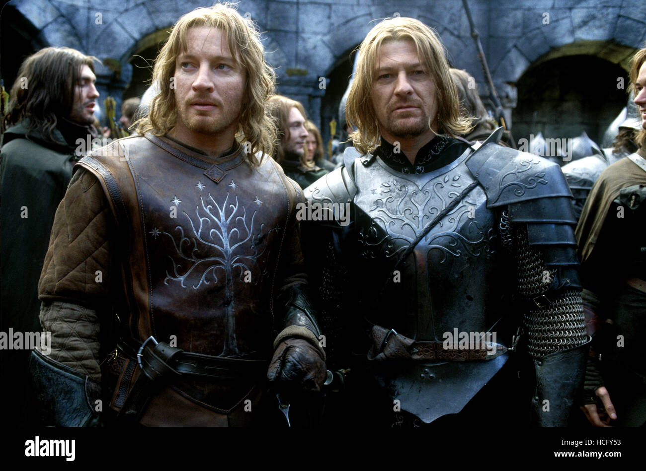THE LORD OF THE RINGS: Zwei Türme, David Wenham, Sean Bean, 2002, (c ...